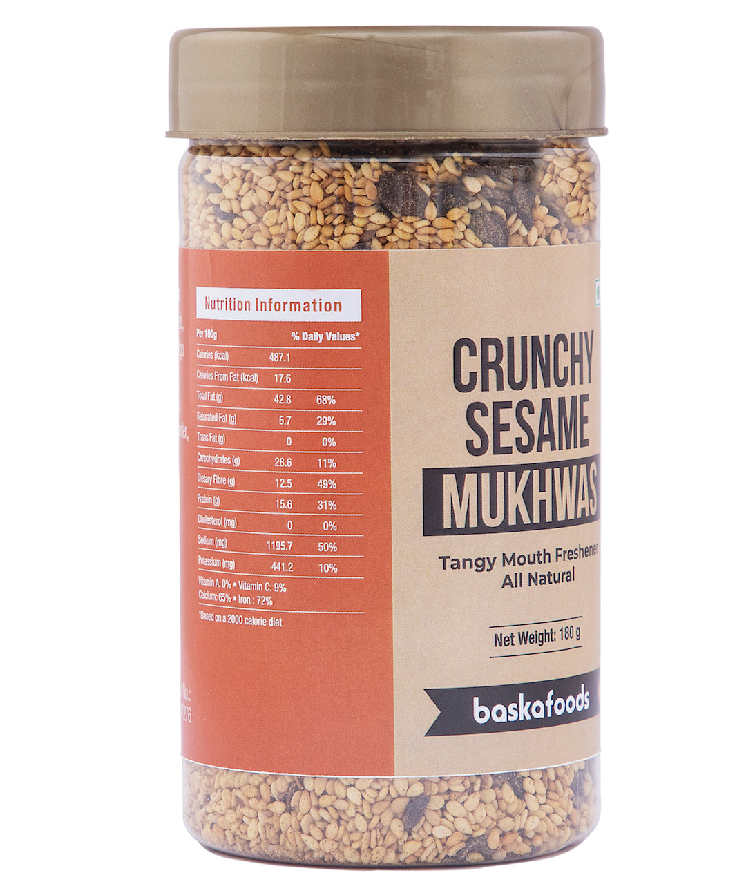 Crunchy Sesame Mukhwas | Baska Foods